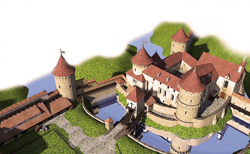 Cesu 3D pils makets - Spoki