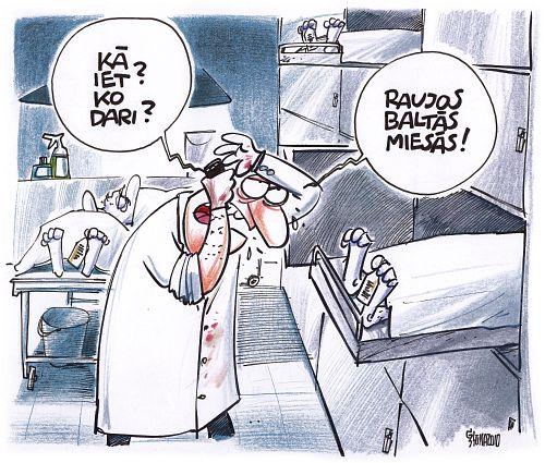 Latviešu karikatūras 13 - Spoki