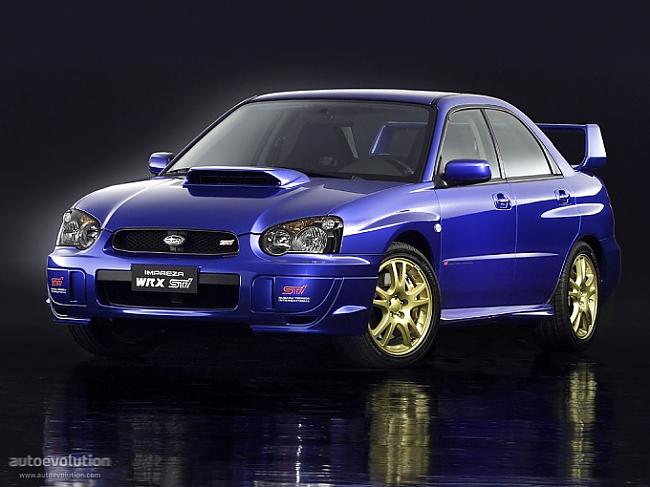 SUBARU Impreza WRX STi evolution - Spoki