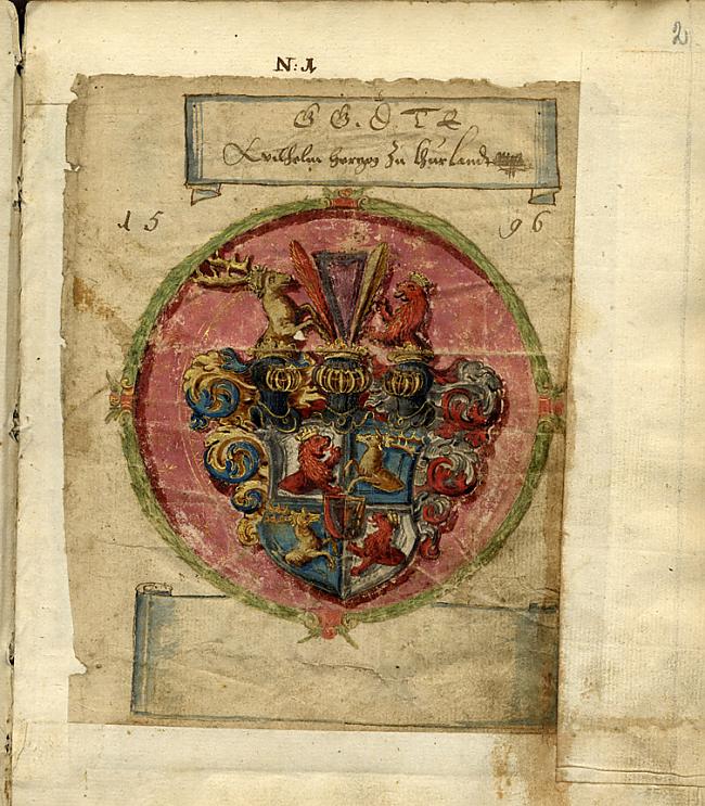 Jelgavas ģerbonis - Spoki