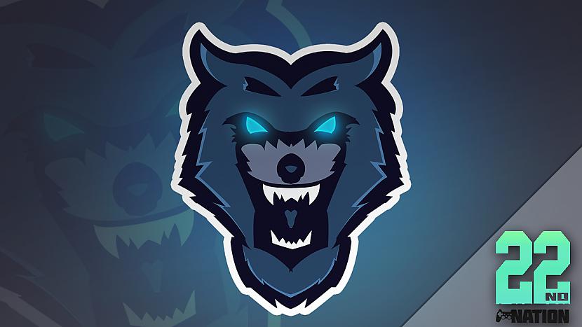 Wolf mascot logo - Spoki