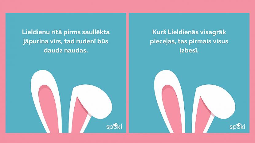 13 jautri un mūsdienīgi ticējumi par Lieldienām - Spoki